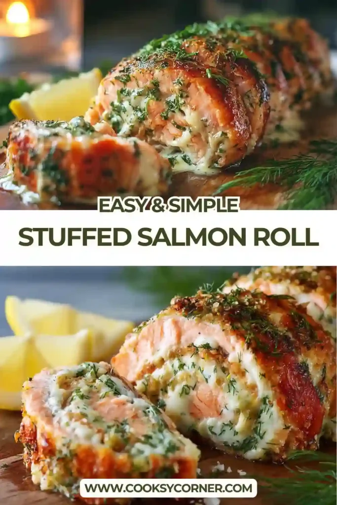Stuffed Salmon Roll – A Deliciously Elegant Seafood Delight